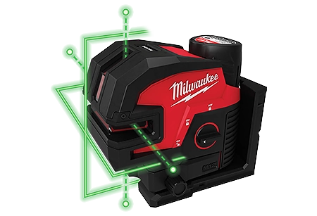 M12™ Green Cross Line & 4-Points Laser Kit | Milwaukee Tool